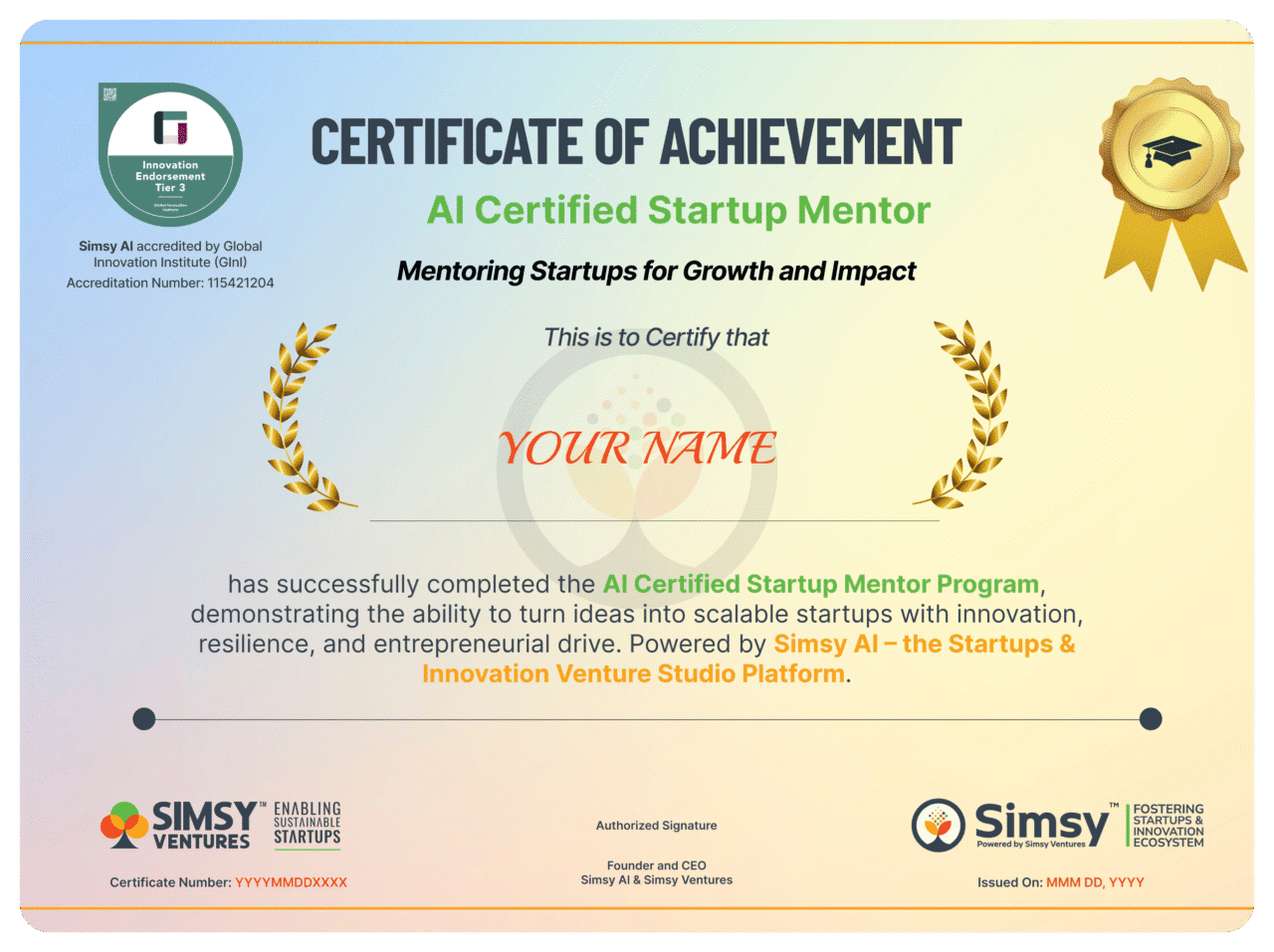 AI Certified Startup Mentor | Empowering Global Mentors